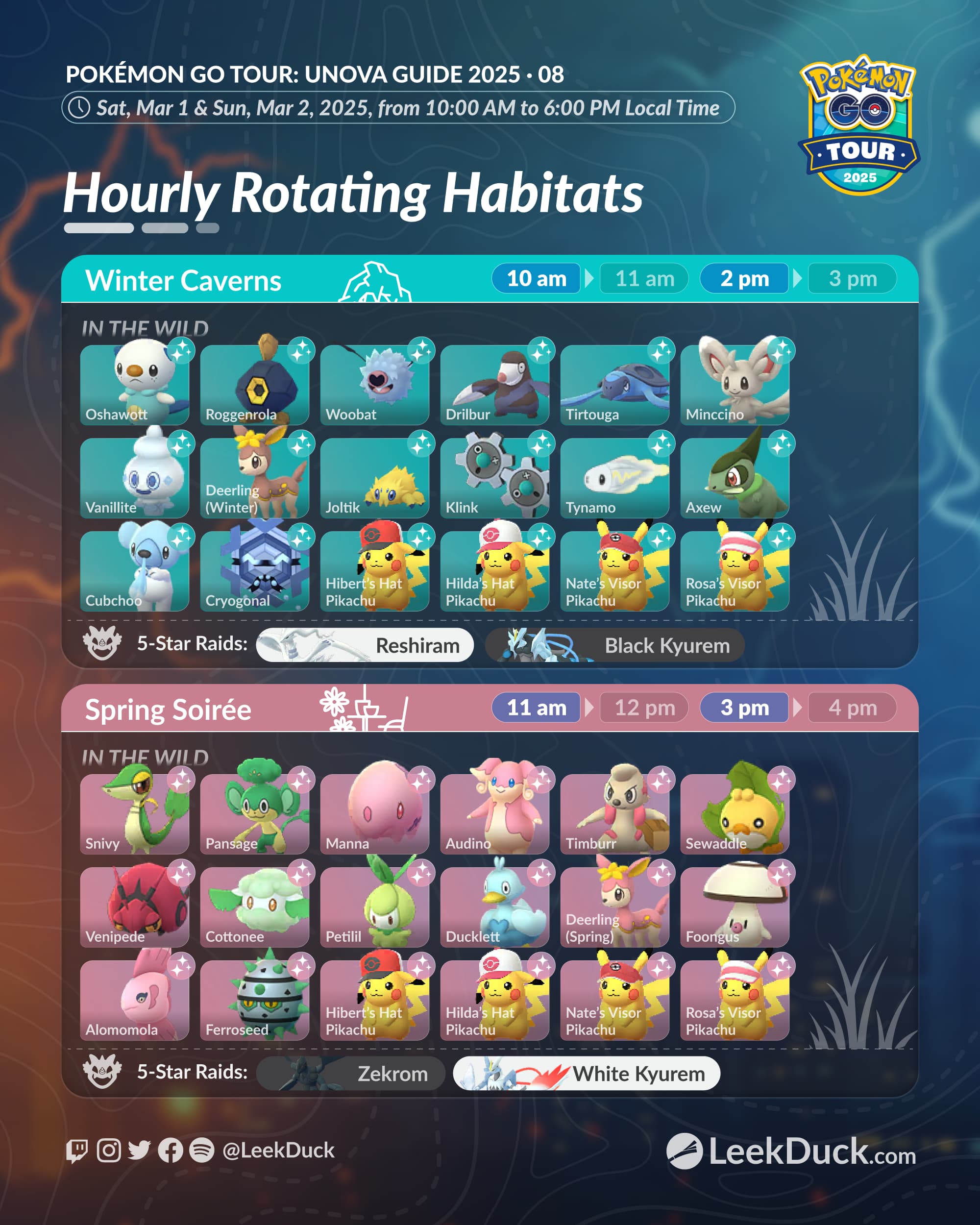 Your Last Minute Guide to Pokémon GO Tour: Unova 2025 - Leek Duck ...
