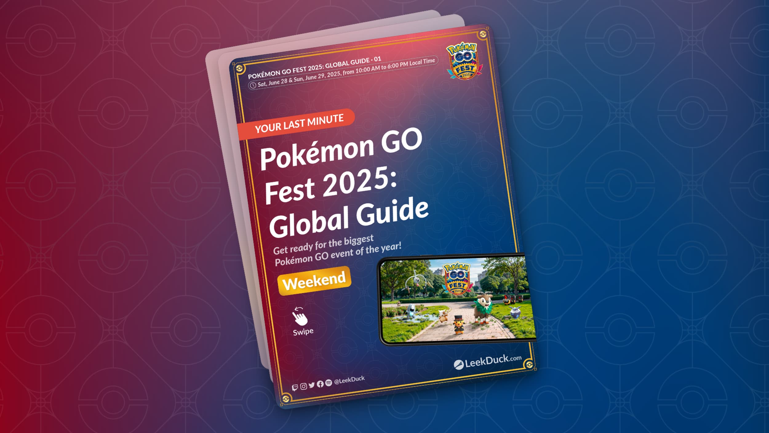 Your Last Minute Guide to Pokémon GO Fest 2025: Global - Leek Duck ...